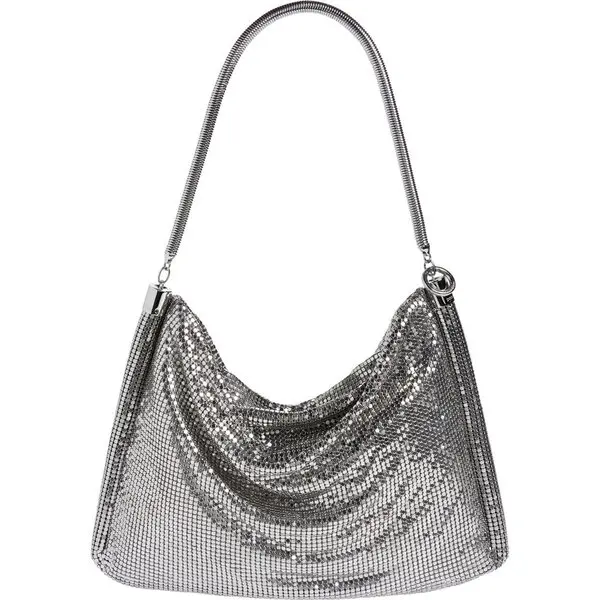 Rabanne Pixel Tube Shoulder Bag
