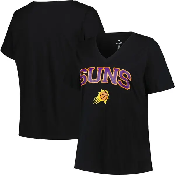 Profile Phoenix Suns Arch Over Logo V-neck T-shirt