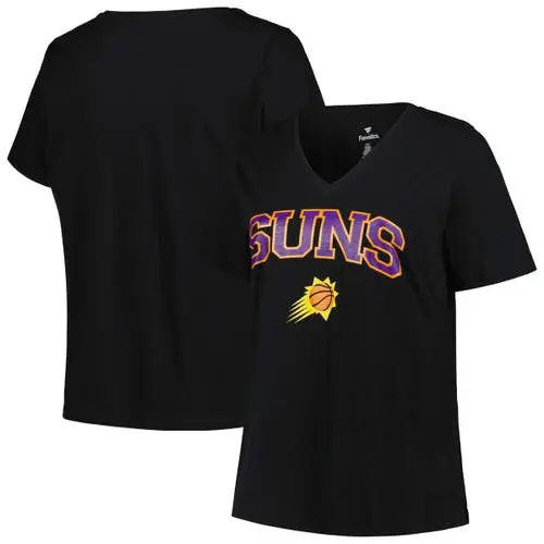 Profile Phoenix Suns Arch Over Logo V-neck T-shirt