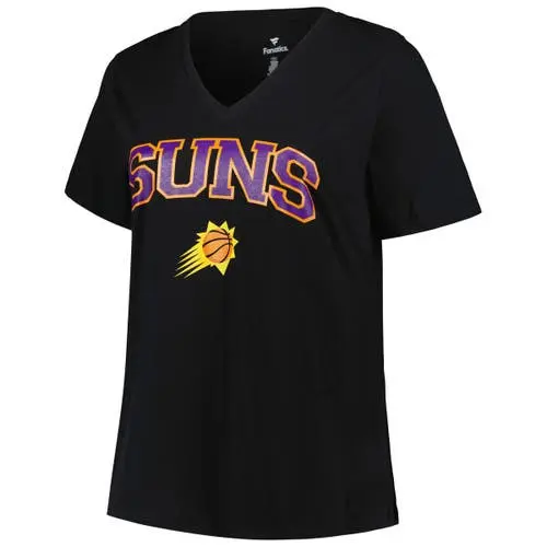 Profile Phoenix Suns Arch Over Logo V-neck T-shirt