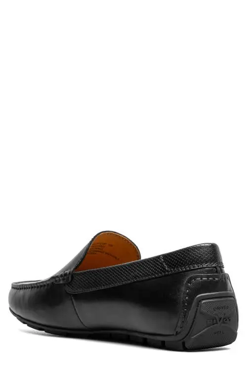 Florsheim Motor Moc Toe Venetian Loafer - Black