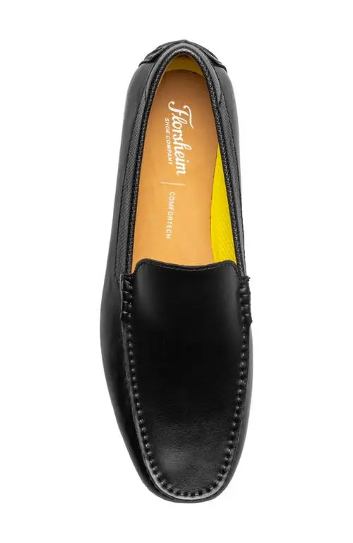 Florsheim Motor Moc Toe Venetian Loafer - Black