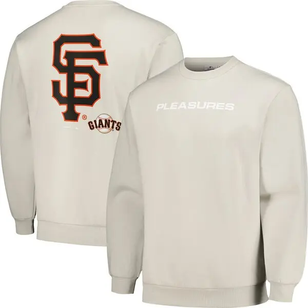 PLEASURES San Francisco Giants Ballpark Pullover Sweatshirt