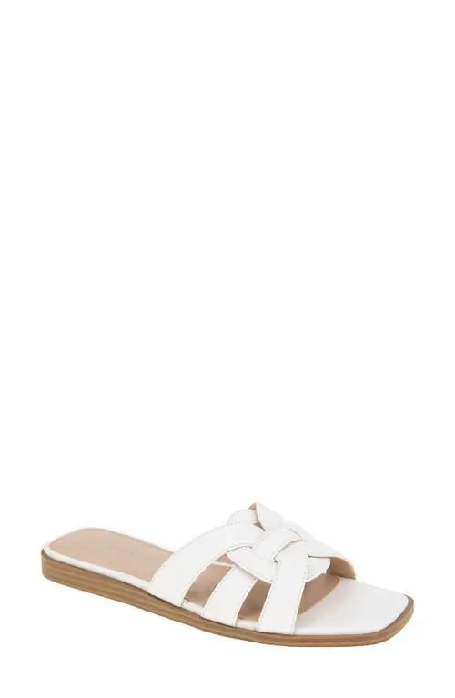 Bcbgmaxazria Meltem Square Toe Slide Sandal