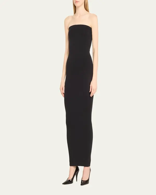 Wolford Fatal Convertible Midi Dress - Black