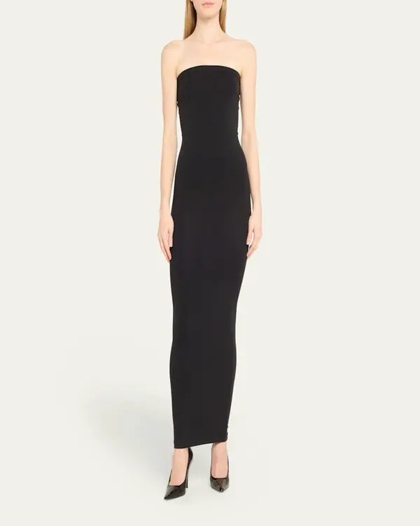 Wolford Fatal Convertible Midi Dress - Black