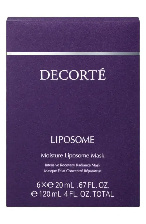 DECORTE Moisture Liposome Mask - No Color