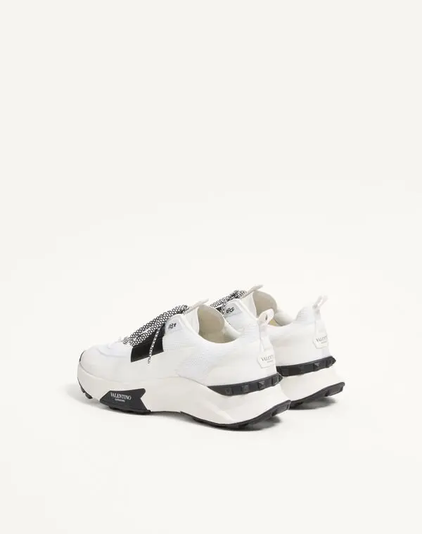 Valentino Garavani True Act Low-top Sneakers - White/ Black