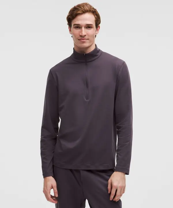 Lululemon Soft Jersey Half Zip - Atmospheric Purple