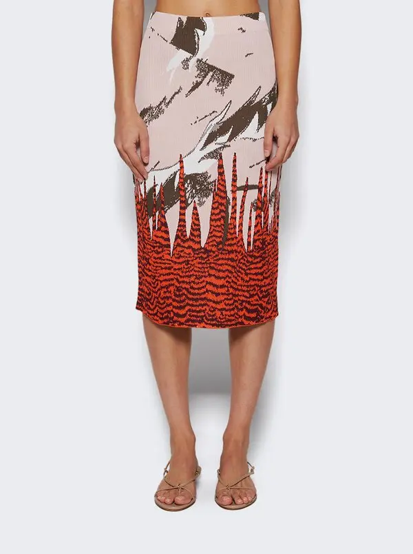 Bottega Veneta Jacquard Skirt