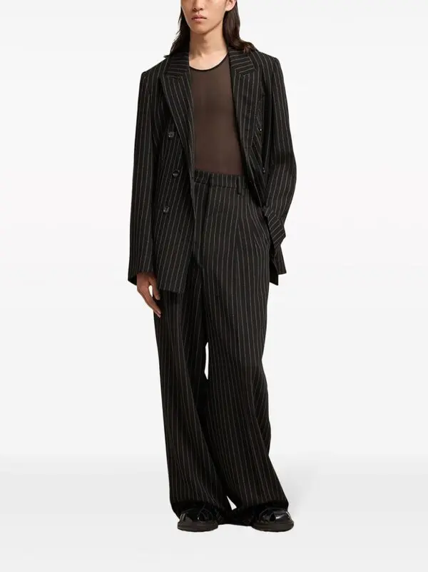 Ami Pinstripe-print Double-breasted Blazer