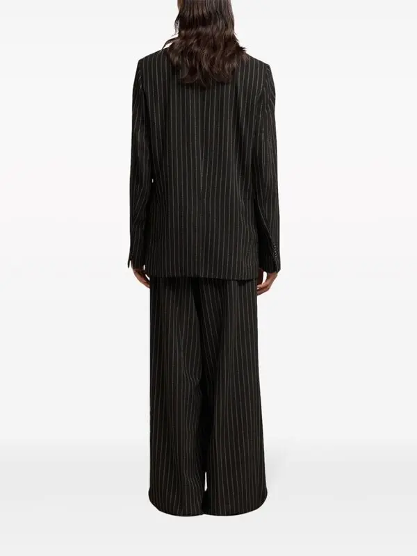 Ami Pinstripe-print Double-breasted Blazer