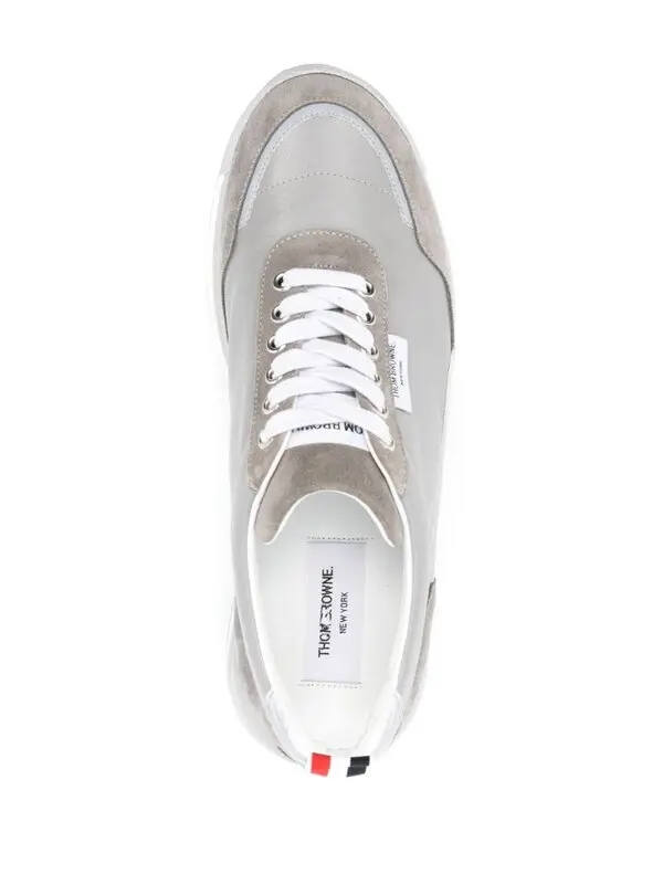 Thom Browne Alumni Low-top Sneakers - Grey