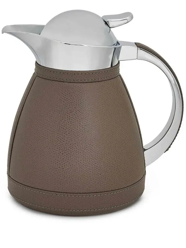 GIOBAGNARA Chantilly Leather Carafes - Brown