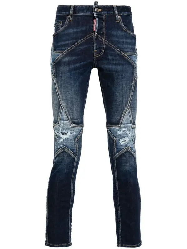 Dsquared2 Super Star Slim-cut Jeans - Blue