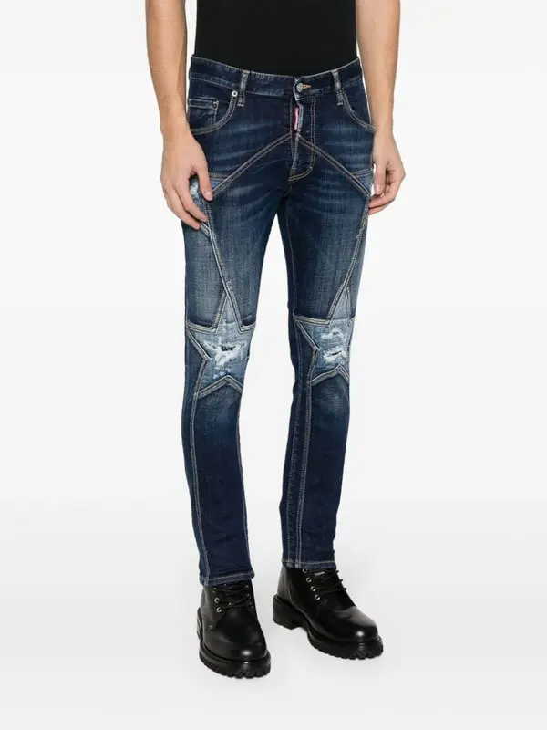 Dsquared2 Super Star Slim-cut Jeans