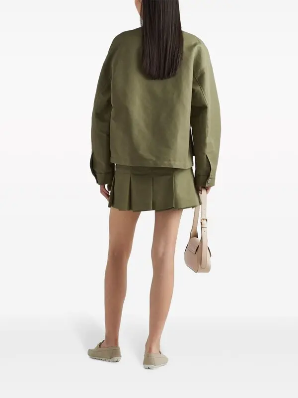 Prada Triangle-logo Miniskirt