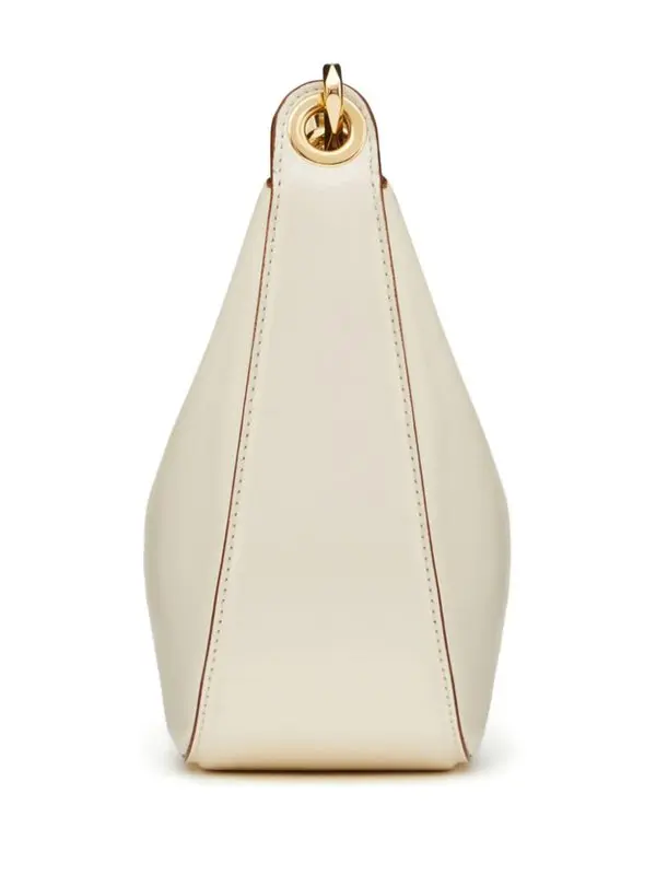 Valentino Garavani Mini Vlogo Moon Bag - Neutrals