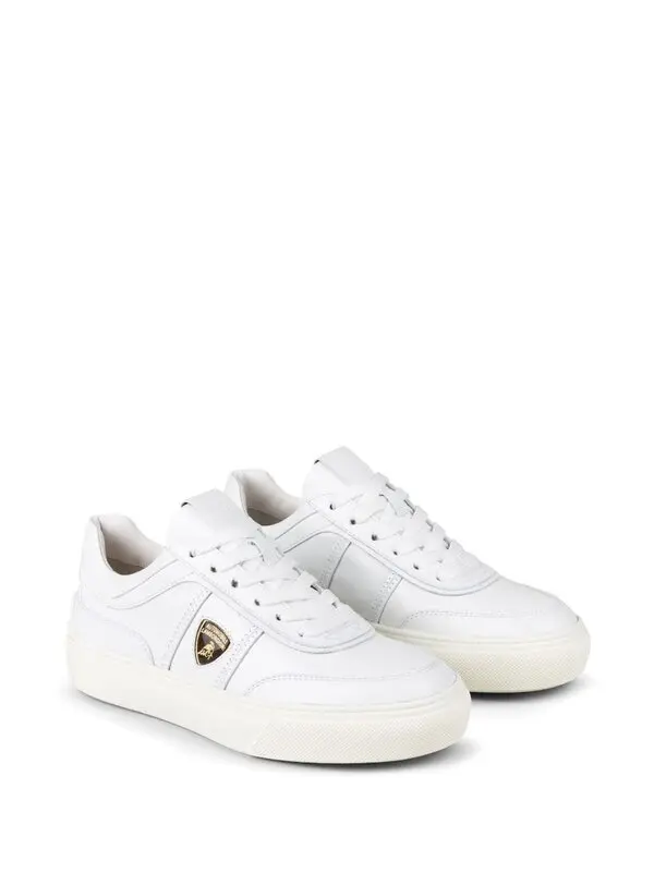 TOD'S Automobili Lamborghini Logo Sneakers - White
