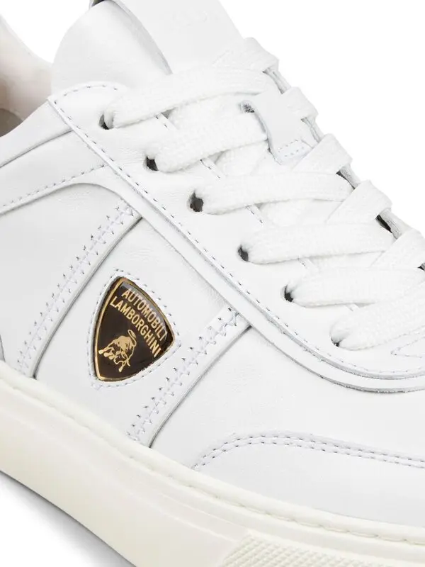 TOD'S Automobili Lamborghini Logo Sneakers - White