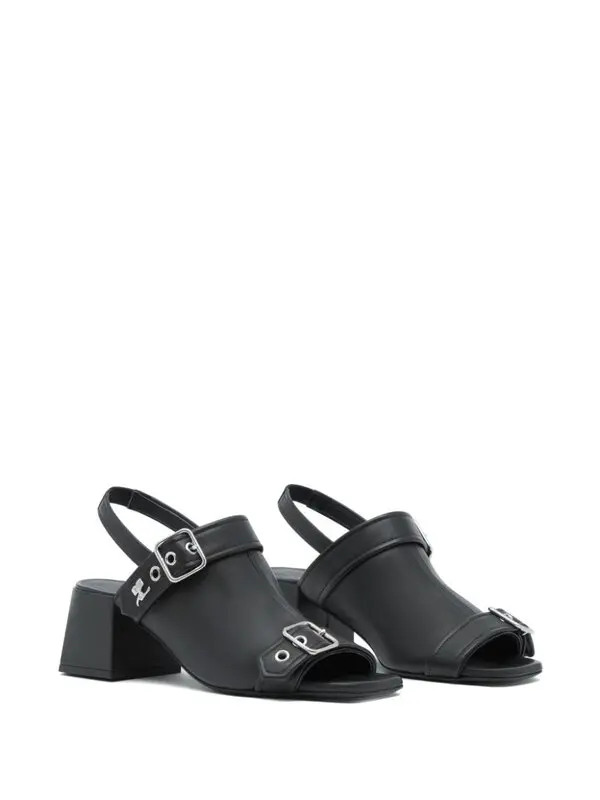 COURREGES Gogo 70mm Leather Sandals