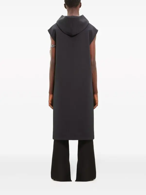 COURREGES Cocoon Hooded Midi Dress