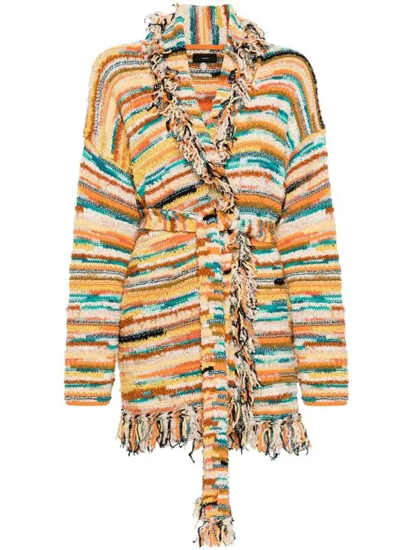 Alanui Madurai Striped Cardigan
