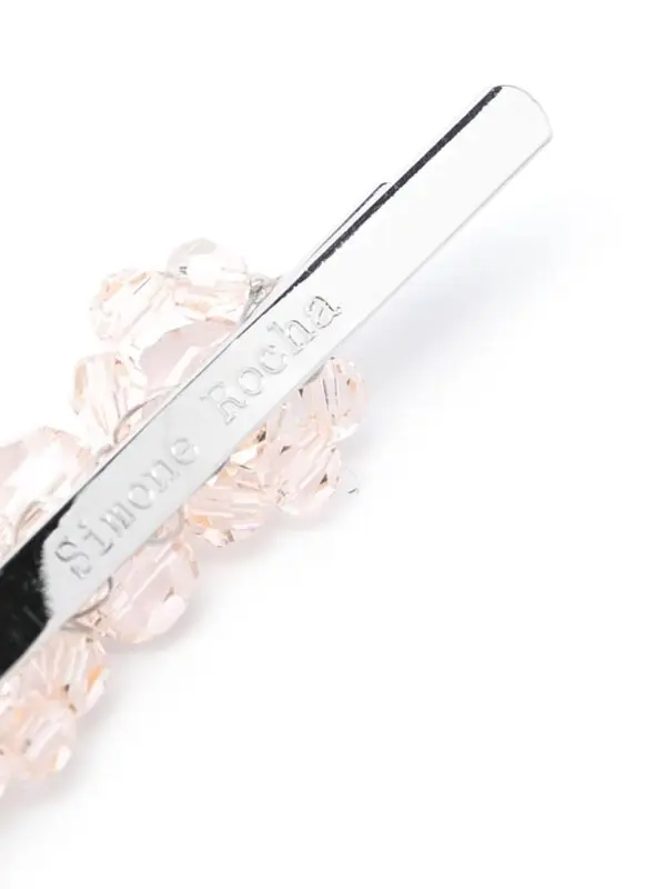 Simone Rocha Flower Hair Clip - Neutrals