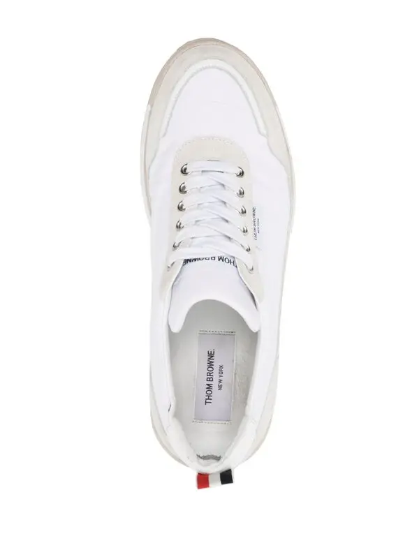 Thom Browne Alumni Low-top Sneakers - Neutrals