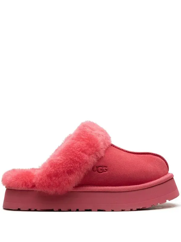 UGG Disquette Platform Slippers - Pink