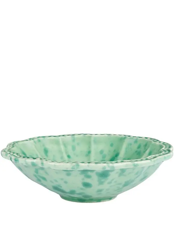 CABANA Small Speckled Bowl - Green