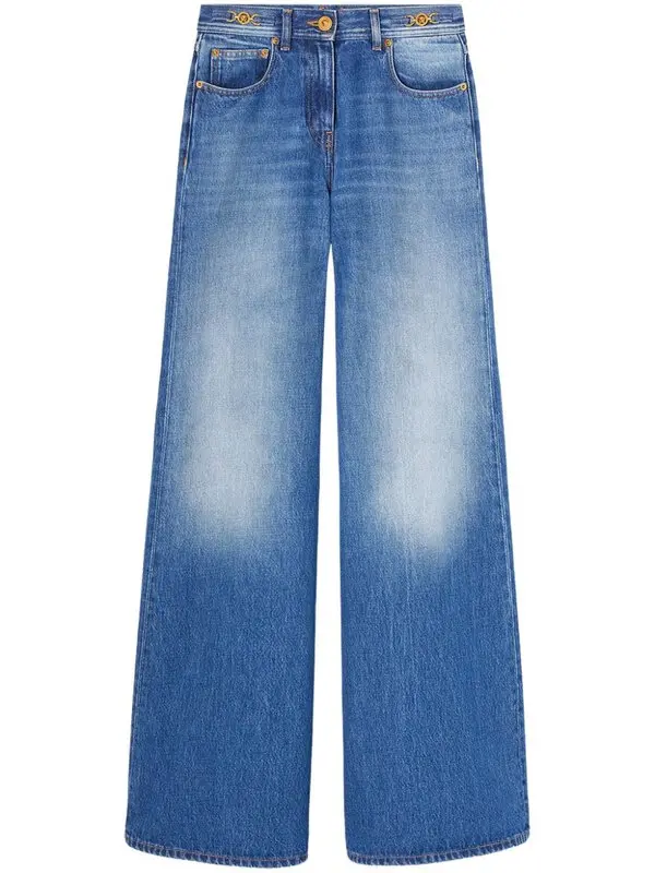 Versace Wide-leg Flared Jeans