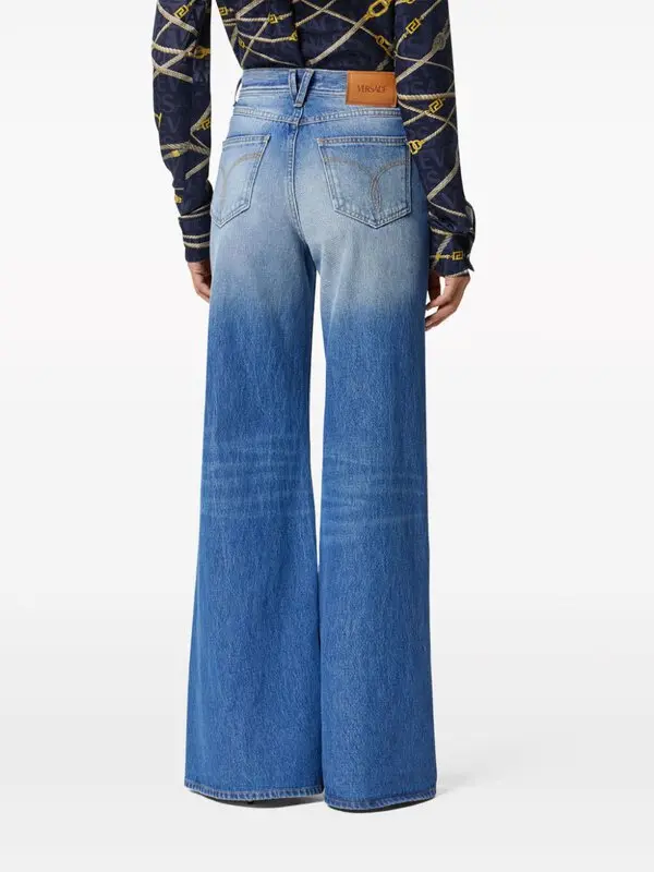 Versace Wide-leg Flared Jeans