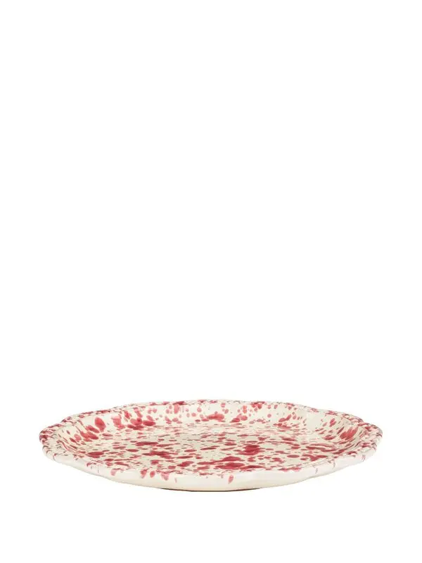 CABANA Speckled Ceramic Dinner Plate