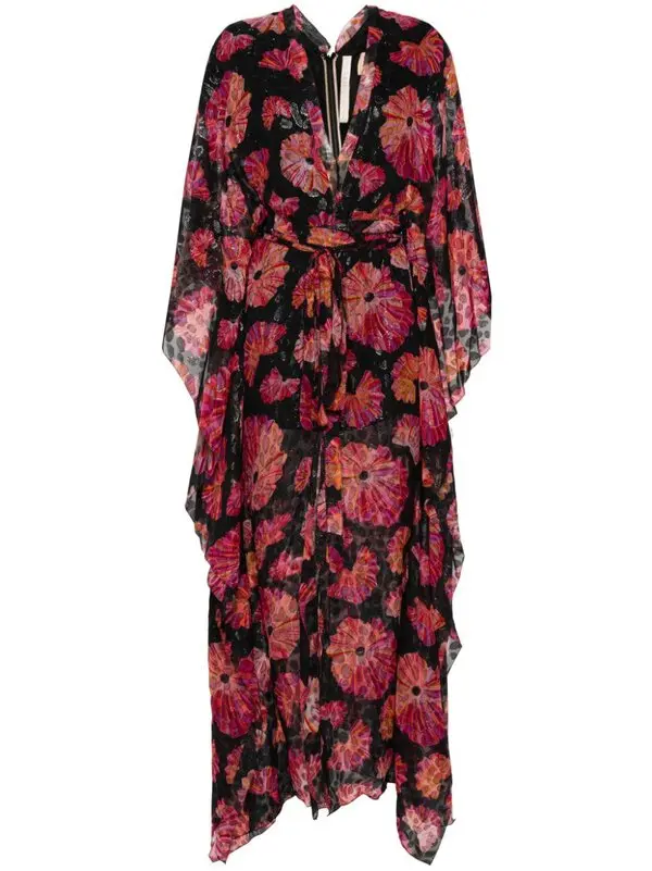 MARIA LUCIA HOHAN Katy Floral-print Maxi Dress