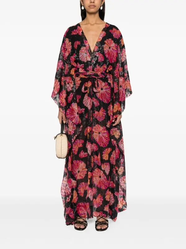 MARIA LUCIA HOHAN Katy Floral-print Maxi Dress