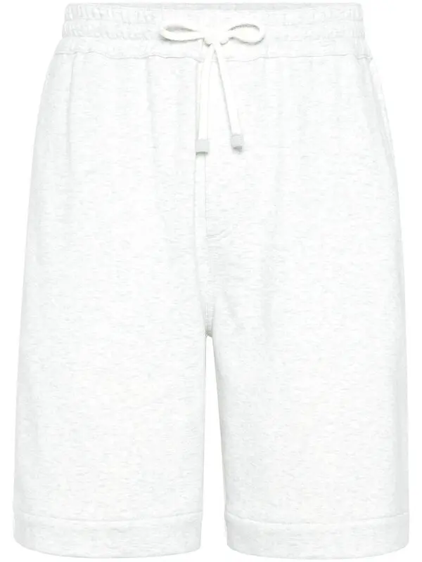 Brunello Cucinelli Drawstring-waist Jersey Track Shorts