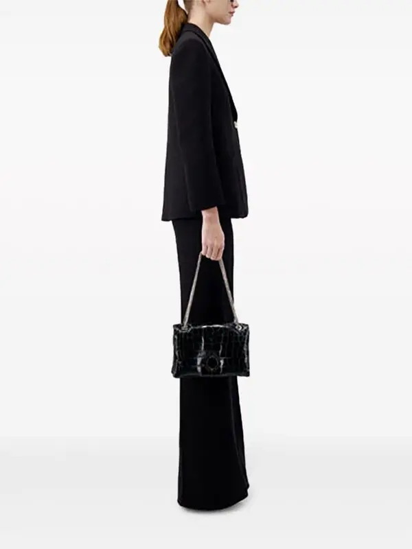 Giambattista Valli Embossed-button Single-breasted Blazer - Black