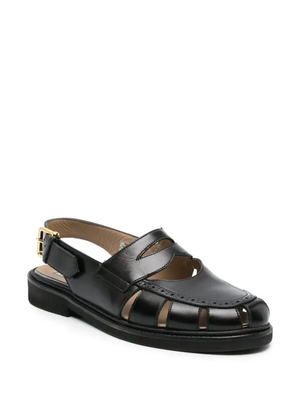 Thom Browne Slingback Cut-out Sandals
