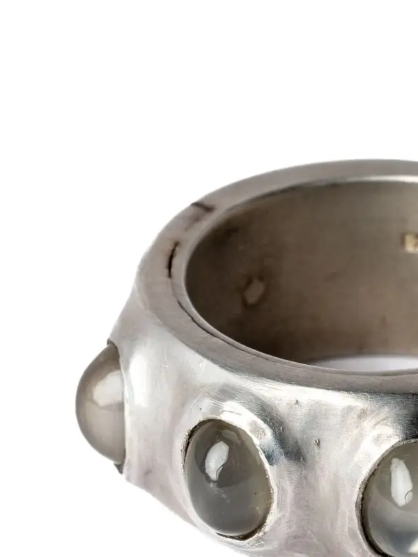 PARTS OF FOUR Sistema Sterling Moonstone Ring