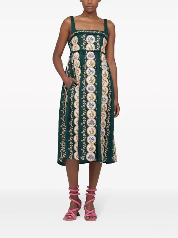 chinese dress ladies Barbara Orquidea Maxi Dress main image 1