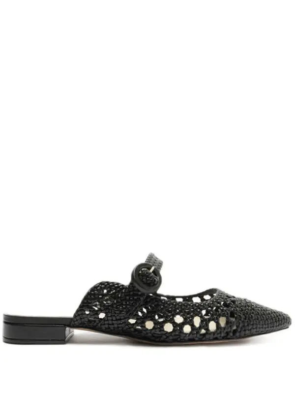 ALEXANDRE BIRMAN Dallas Interwoven Mules
