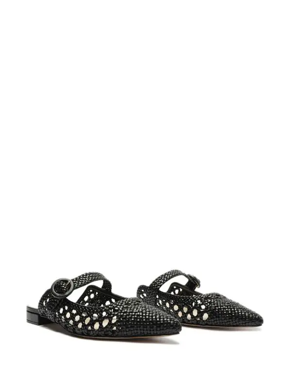 ALEXANDRE BIRMAN Dallas Interwoven Mules