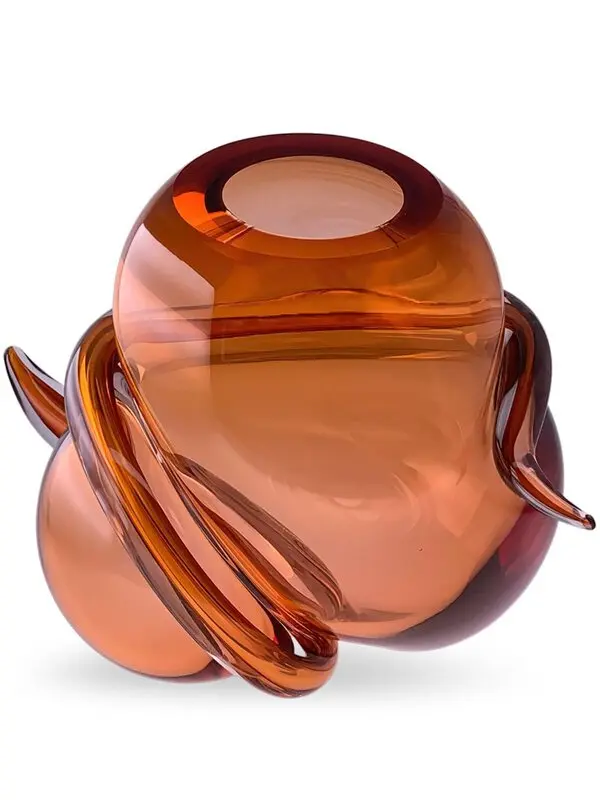 ALEXA LIXFELD Tension Glass Vase - Orange