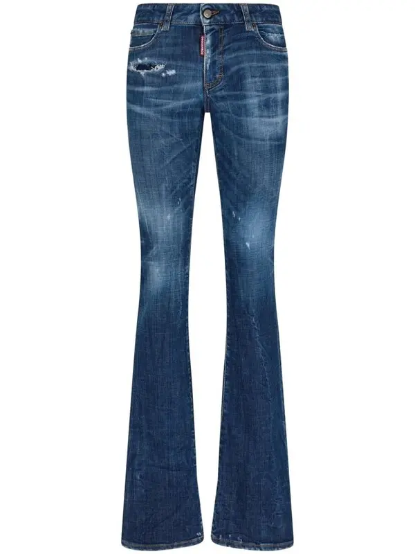 Dsquared2 Logo-patch Bootcut Jeans