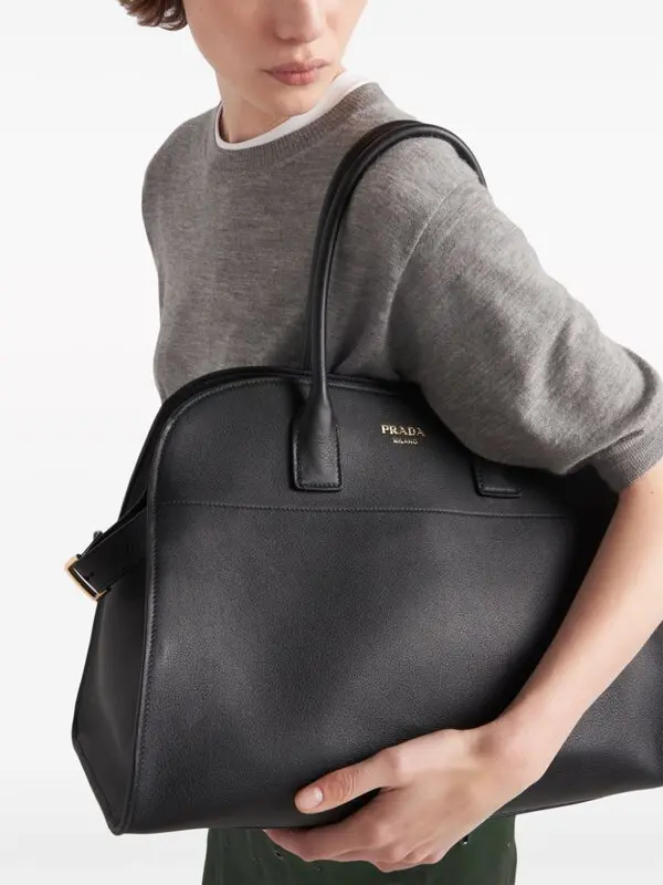 Prada Leather Tote Bag