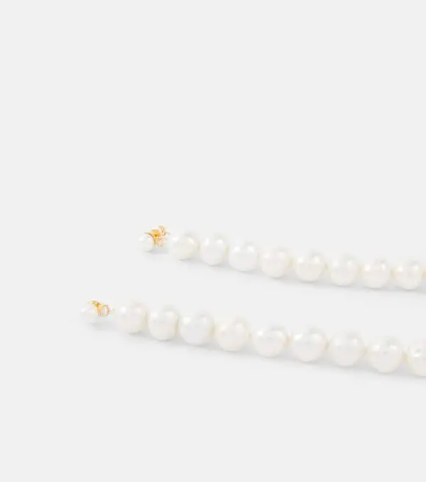 Magda Butrym Pearl Drop Earrings
