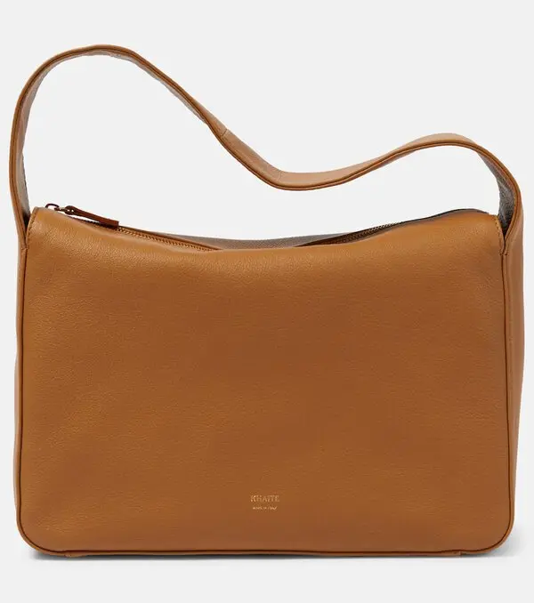 Khaite Elena Leather Shoulder Bag