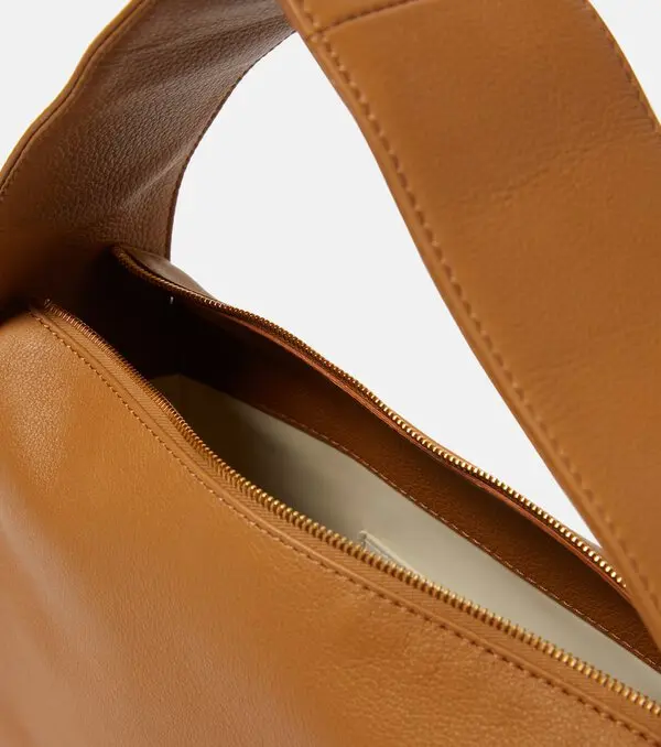 Khaite Elena Leather Shoulder Bag