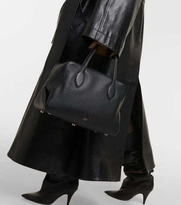 Khaite Maeve Medium Leather Tote Bag